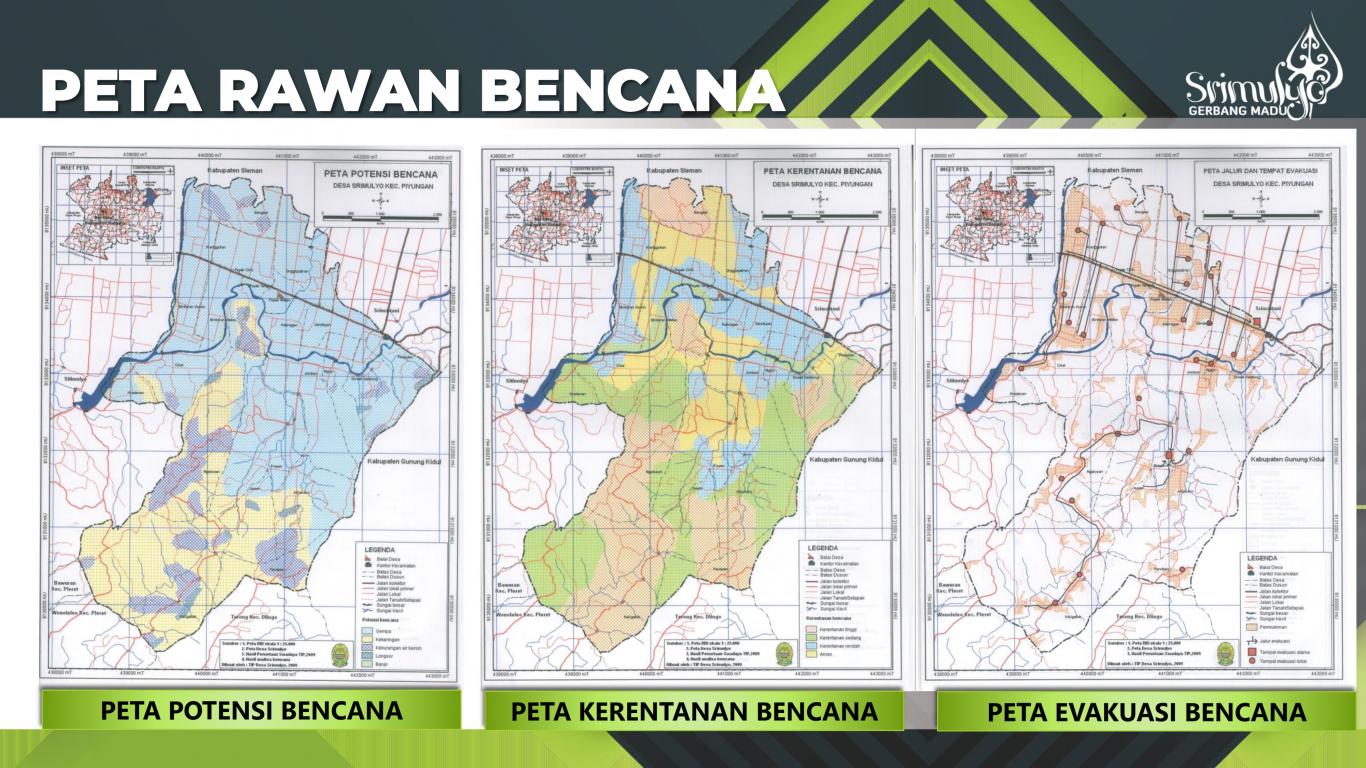 Peta Rawan Bencana Desa - Website Kalurahan SRIMULYO